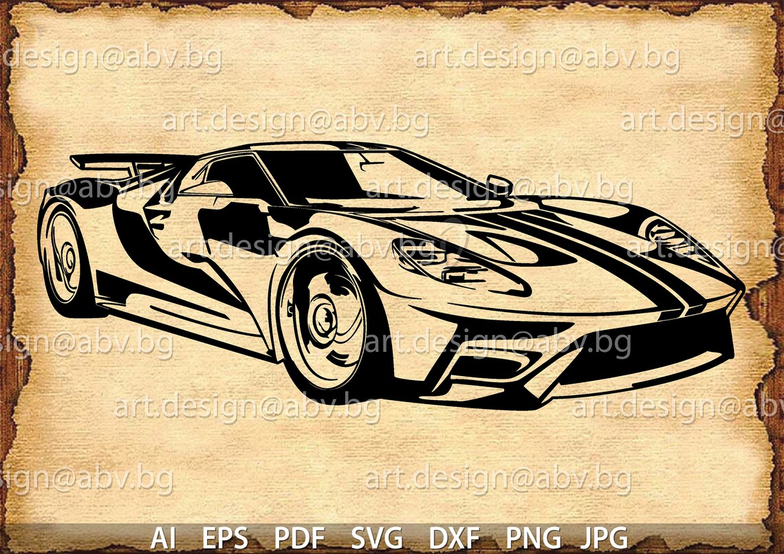 Vector AUTO SVG DXF Ai Eps Pdf Png Dxf Jpg Download | Etsy