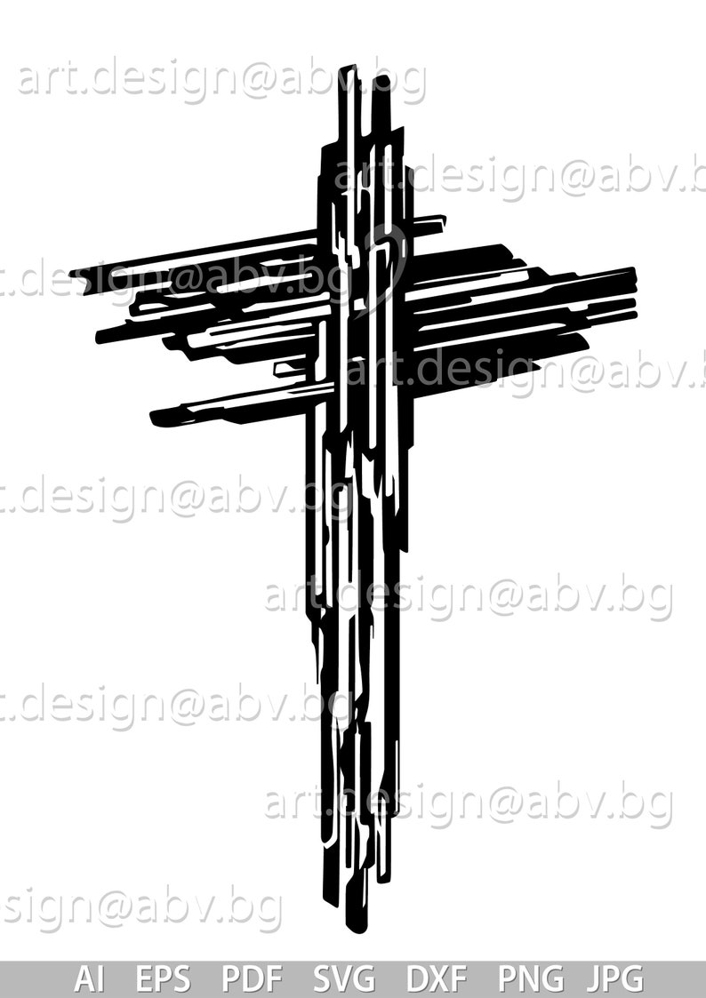 CRUZ DE MADERA Vector, svg, dxf, AI, png, pdf, eps, jpg Descargar ...