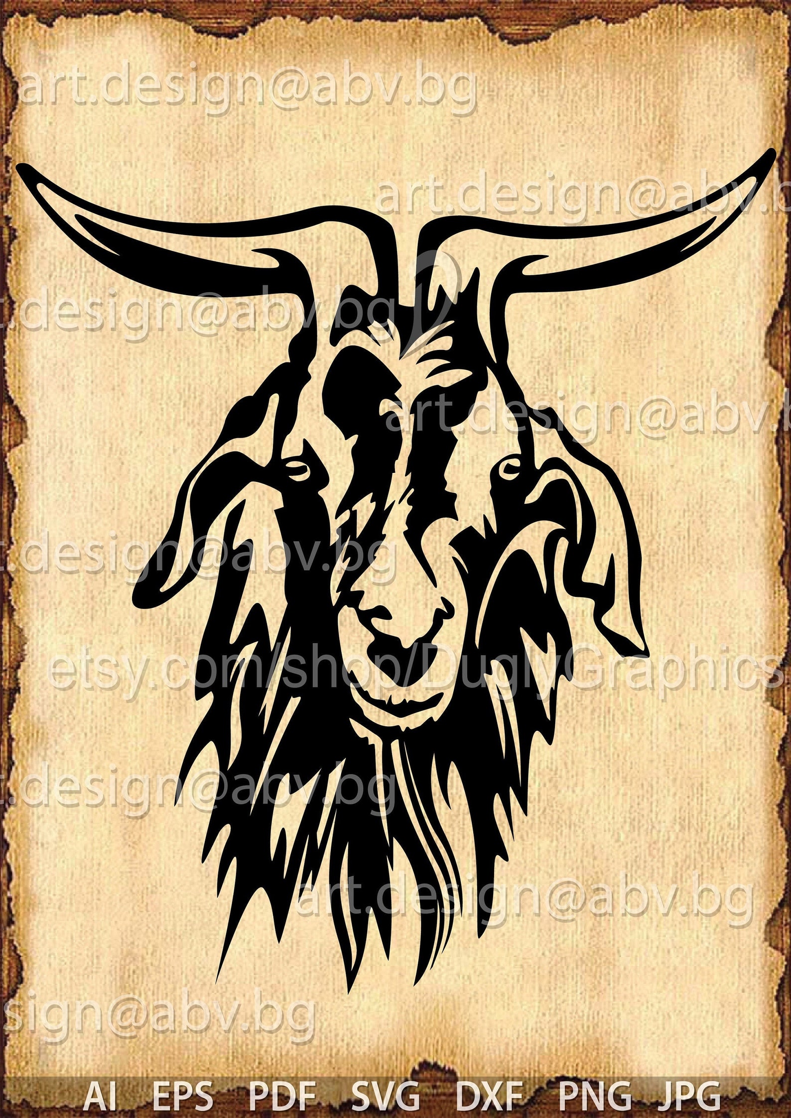 Vector KIKO GOAT AI Png Eps Pdf Svg Dxf Jpg Instant - Etsy