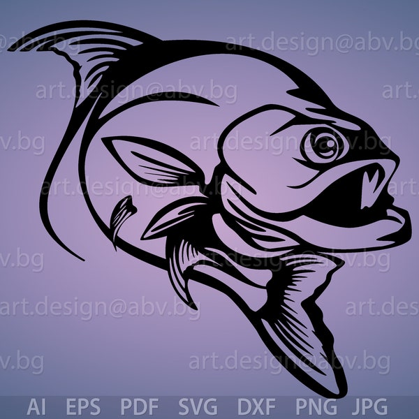 Tarpon Vector Art - Etsy