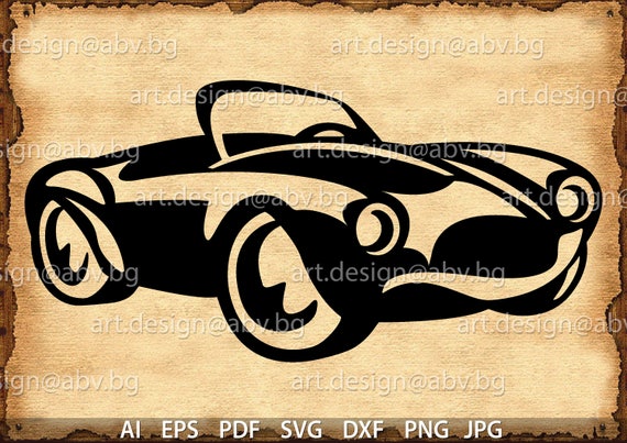 Vector CAR AI Eps Svg Dxf Pdf Png Jpg Download - Etsy