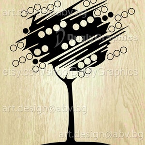 Stylized Family Tree Vector Graphic (digital Download) - Etsy
