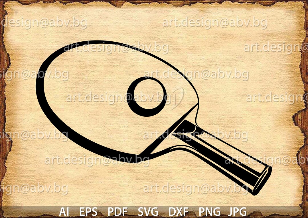 Vector PING-PONG, Table Tennis, Ai, Eps, Pdf, Svg, Dxf, Png, Jpg ...