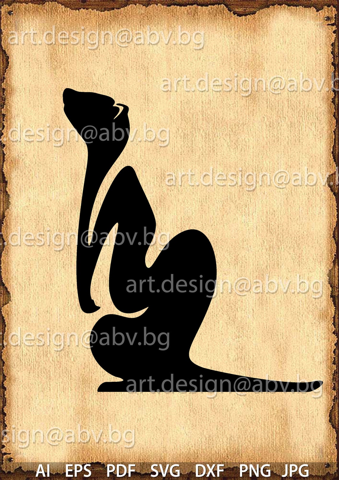 Vector FERRET Stylized AI Eps PNG Pdf Svg Dxf Jpg - Etsy