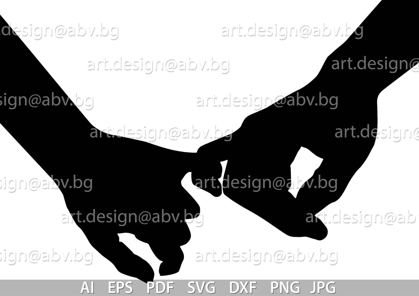 Vector HANDS Ai Epspdf Svg Dxf Png Jpg Download Files | Etsy