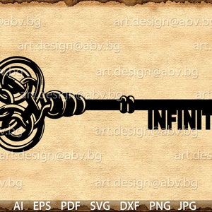 Vector KEY, Infinity, AI, Eps, Pdf, Svg, Dxf, Png, Jpg Download ...