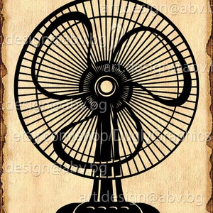 Vector FAN Svg AI Png Eps Pdf Dxf Jpg Download Svg | Etsy