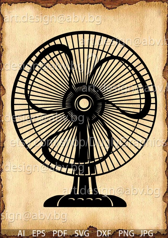 Vector FAN Svg AI Png Eps Pdf Dxf Jpg Download Svg | Etsy
