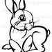 Vector RABBIT, AI, Eps, PNG, Pdf, Svg, Dxf, Jpg Download, Digital Image ...