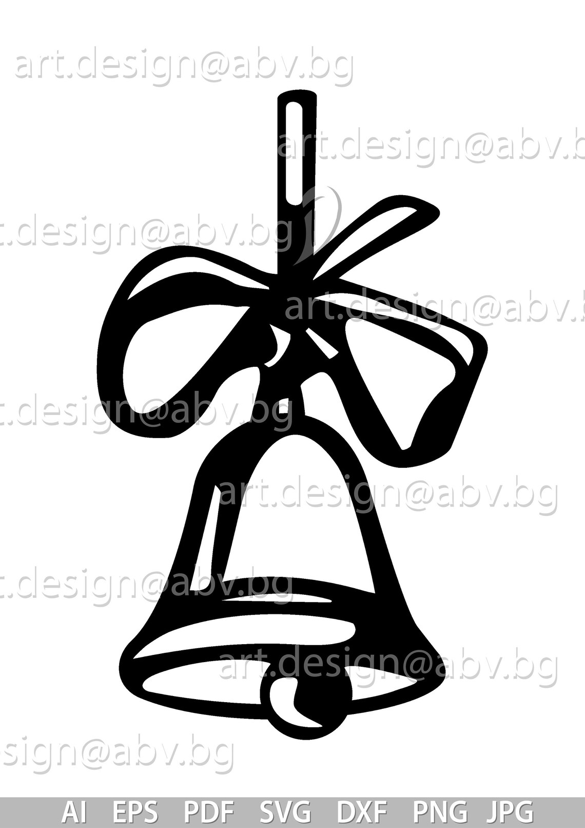 Vector BELL AI PNG Eps Pdf Svg Dxf Jpg Instant - Etsy