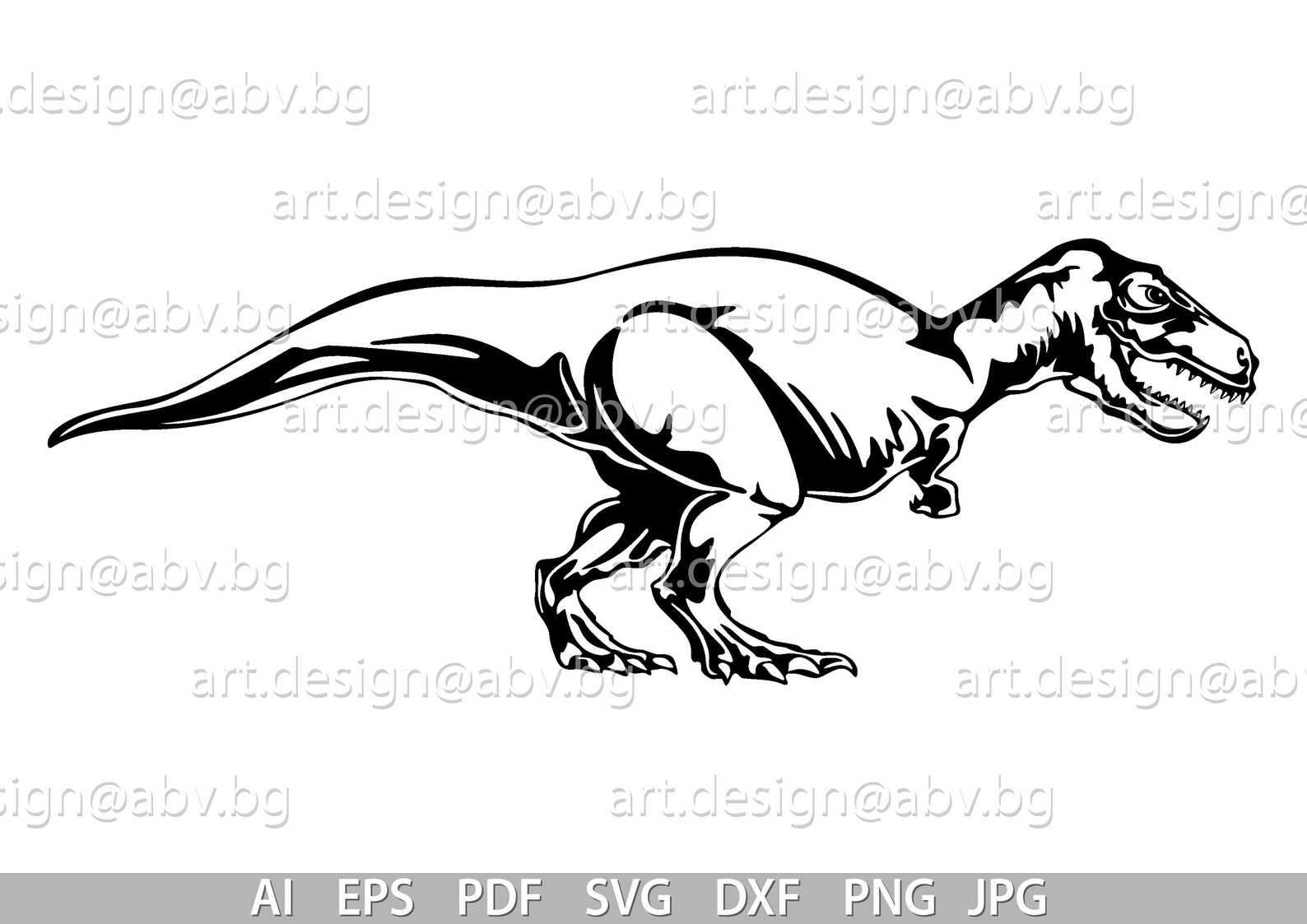 Vector T-rex Dinosaur Image (digital Download) - Etsy