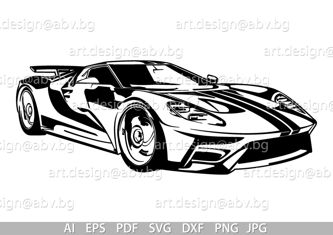 Vector AUTO SVG DXF Ai Eps Pdf Png Dxf Jpg Download | Etsy