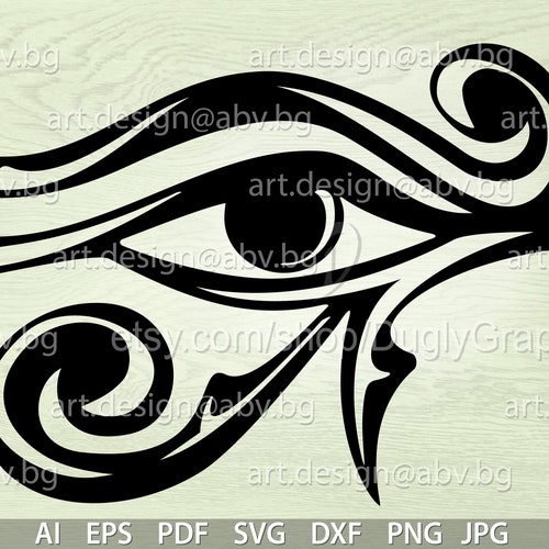 Eye of Horus SVG PNG JPG Digital Download - Etsy