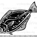 Vector HALIBUT Fish, AI, Eps, Pdf, Png, Svg, Dxf, Jpg Image Graphic ...