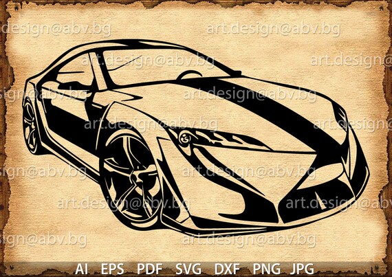 Vector AUTO SVG DXF Ai Eps Pdf Png Dxf Jpg Download - Etsy Finland