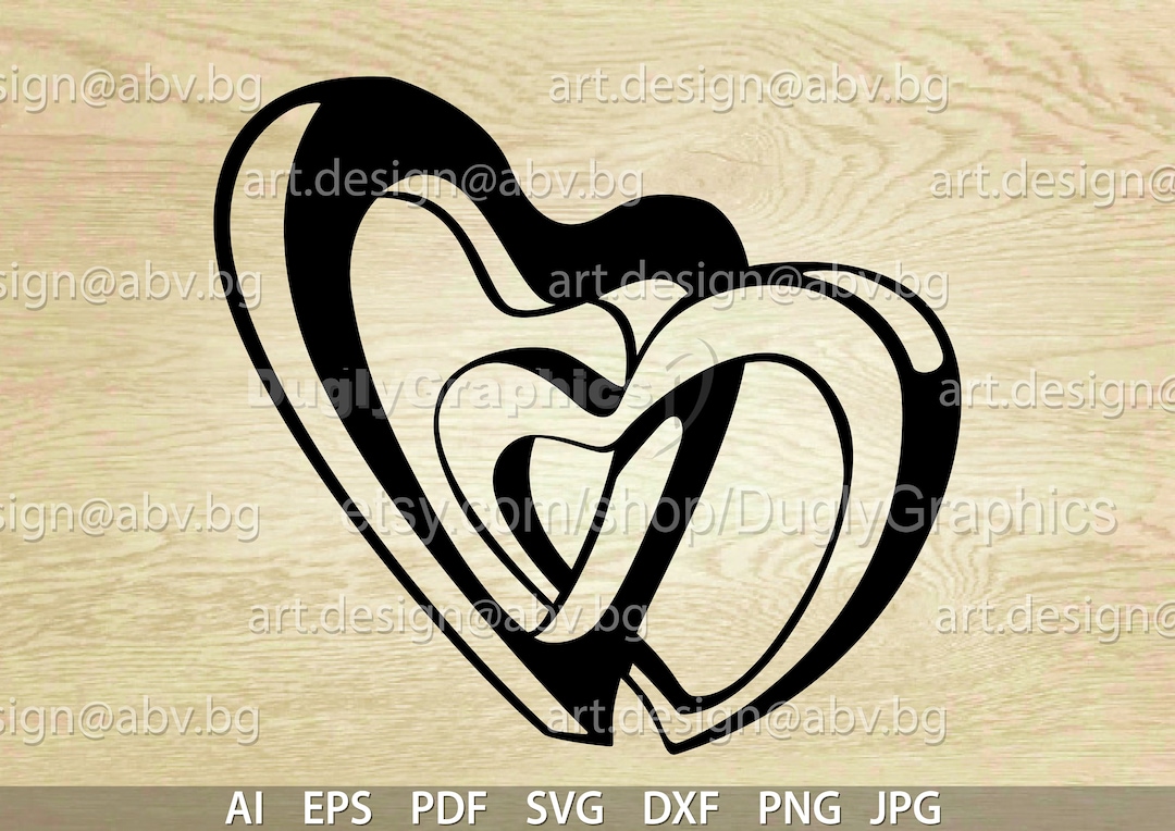 Vector HEARTS, Love, AI, PNG, Eps, Pdf, Svg, Dxf, Jpg Download Files ...