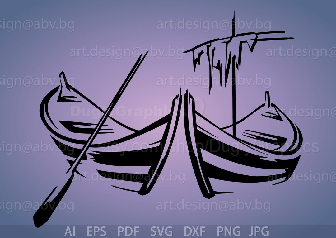 Vector FISHING BOATS, Ai, Eps, Svg, Dxf, Pdf, Png, Jpg Download ...