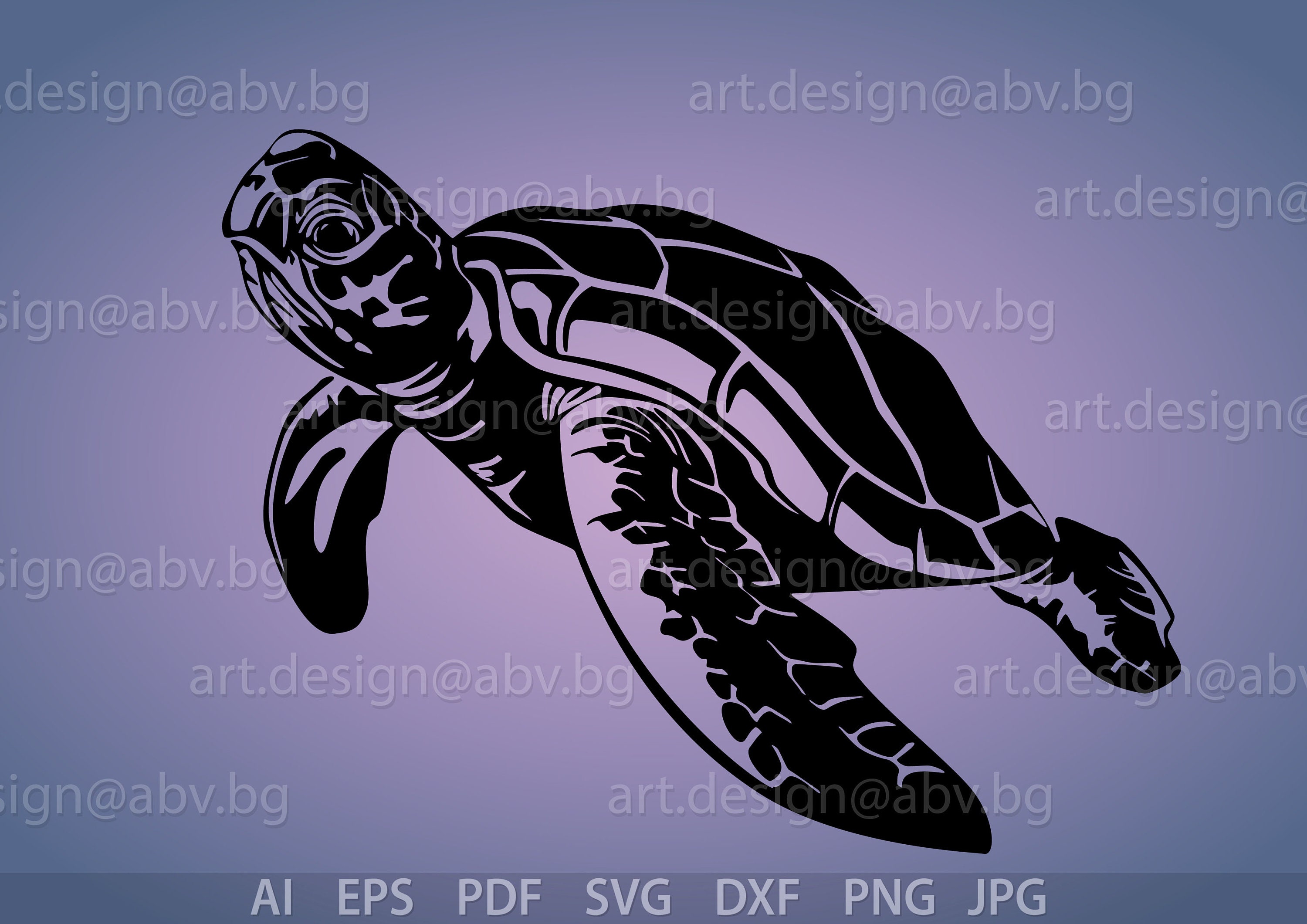 Vector TURTLE SVG Dxf Ai Eps Pdf Png Jpg Download - Etsy
