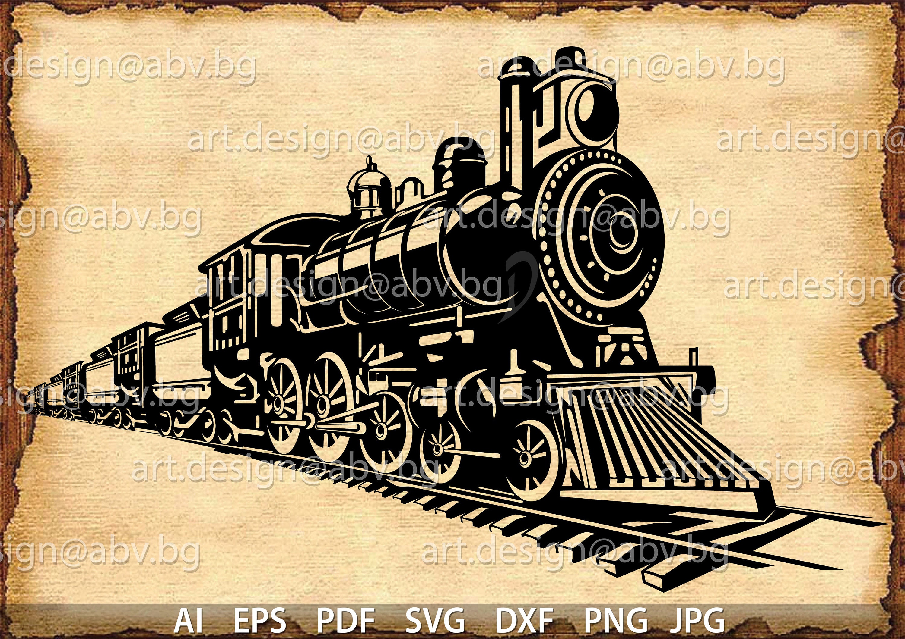Train Vector Png