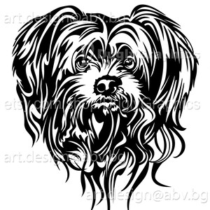 Vector DOG YORKIE POO Ai Png Pdf Eps Svg Dxf Jpg Download Digital ...