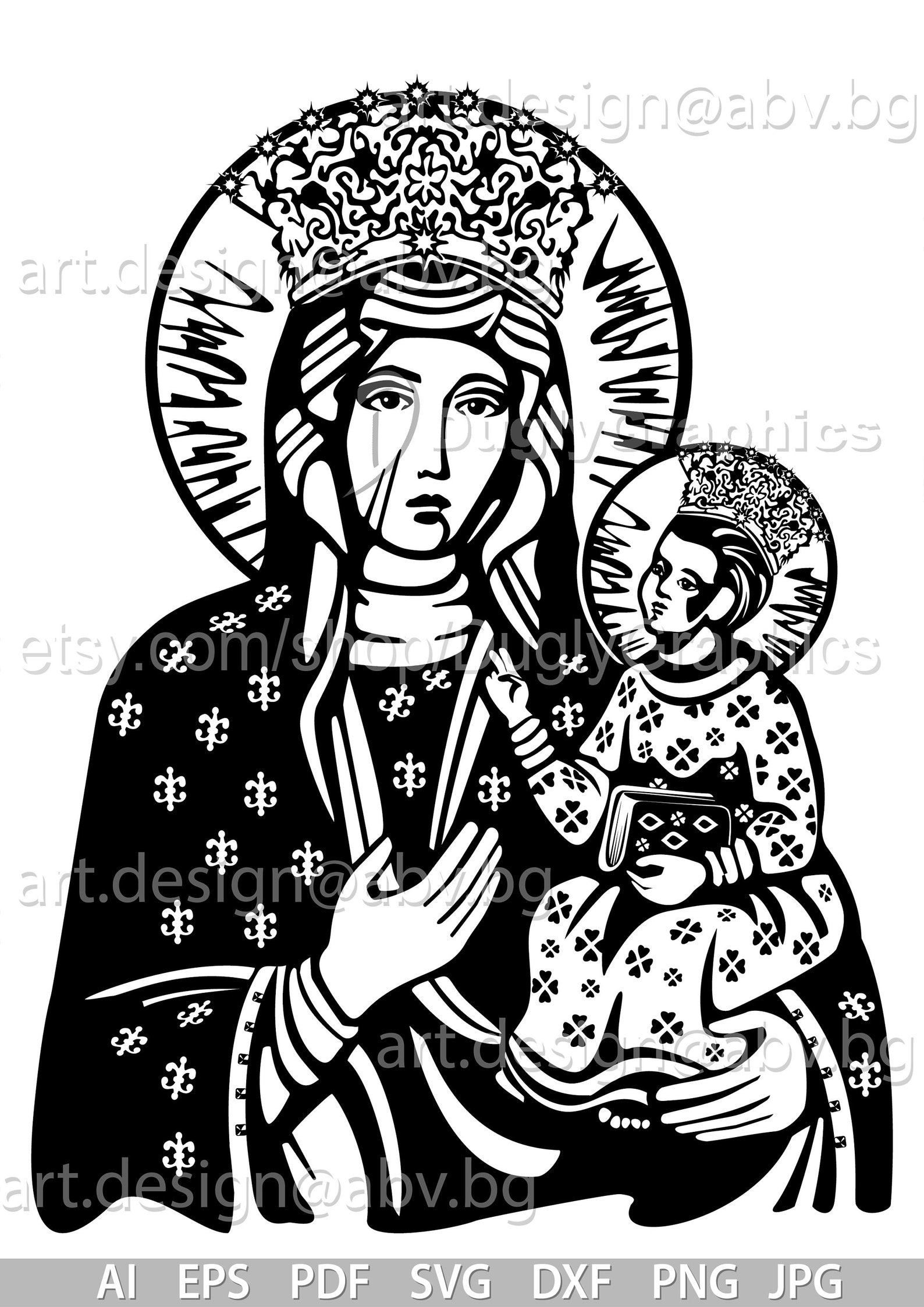 Vector ICON Ai Eps Pdf Svg Dxf Png Jpg Download Digital - Etsy