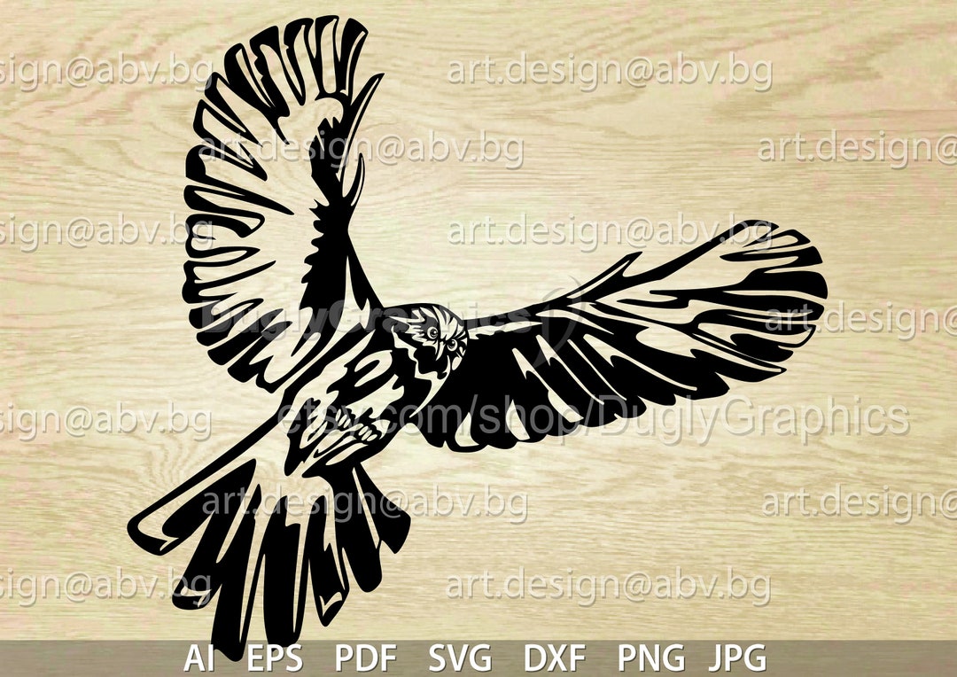 Vector OWL Fly, AI, PNG, Eps, Pdf, Svg, Dxf, Jpg Download, Digital ...