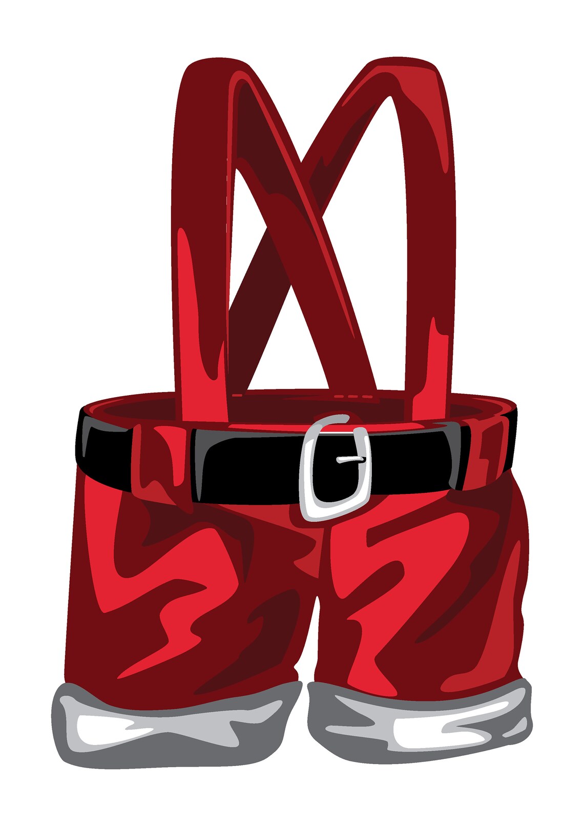 Vector SANTA'S PANTS AI Pdf Eps Svg Dxf Png Jpg - Etsy