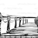 Vector WOODEN QUAY, Silhouettes, AI, Eps, Pdf, Svg, Dxf, Png, Jpg ...
