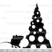 Vector Cheese TREE and Mouse Stylized AI PNG Eps Pdf - Etsy