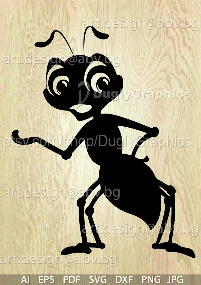 Vector ANT AI Eps Pdf SVG Dxf Png Jpg Download Digital - Etsy