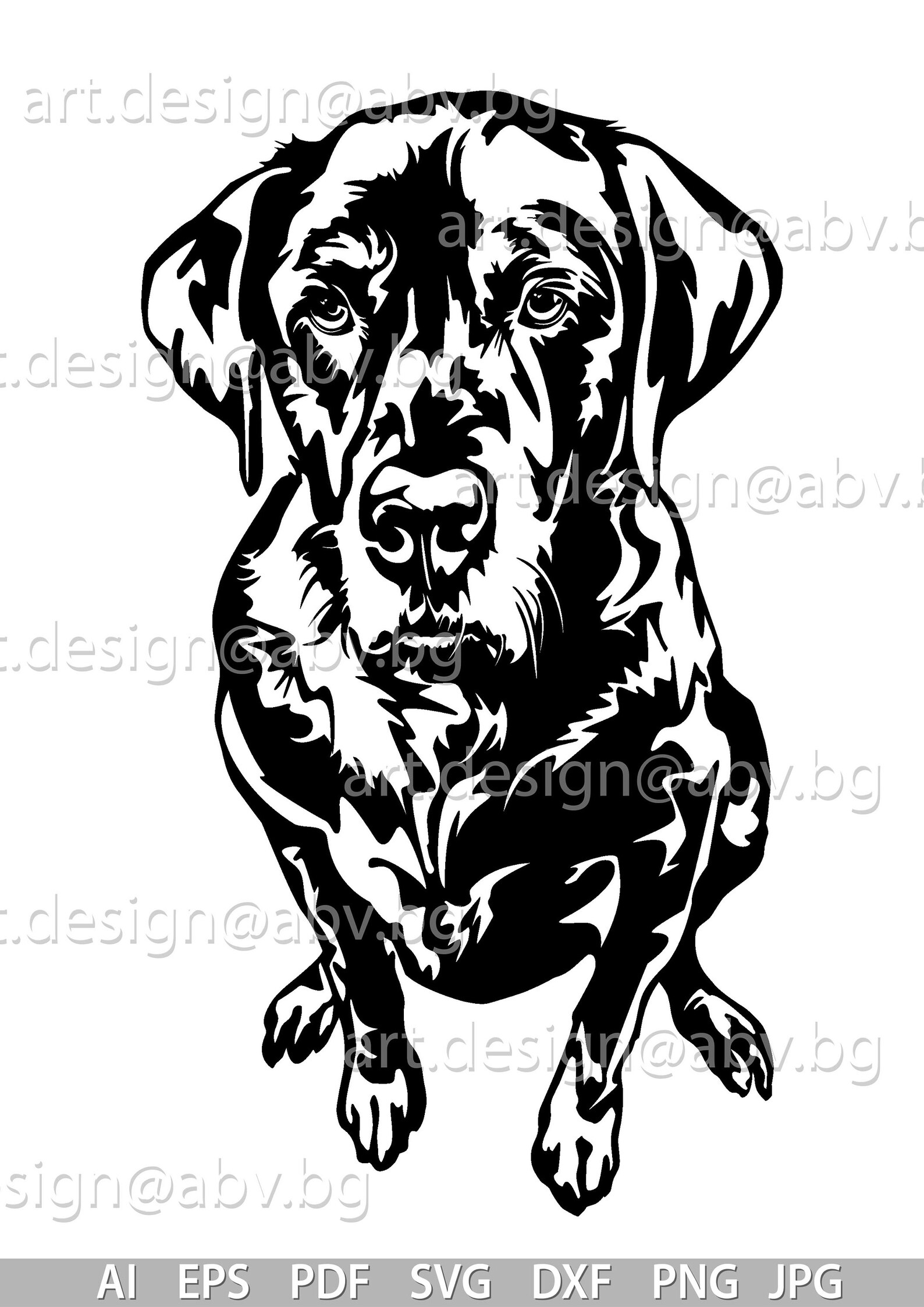 Vector DOG SVG DXF Ai Png Pdf Eps Jpg Download Digital - Etsy