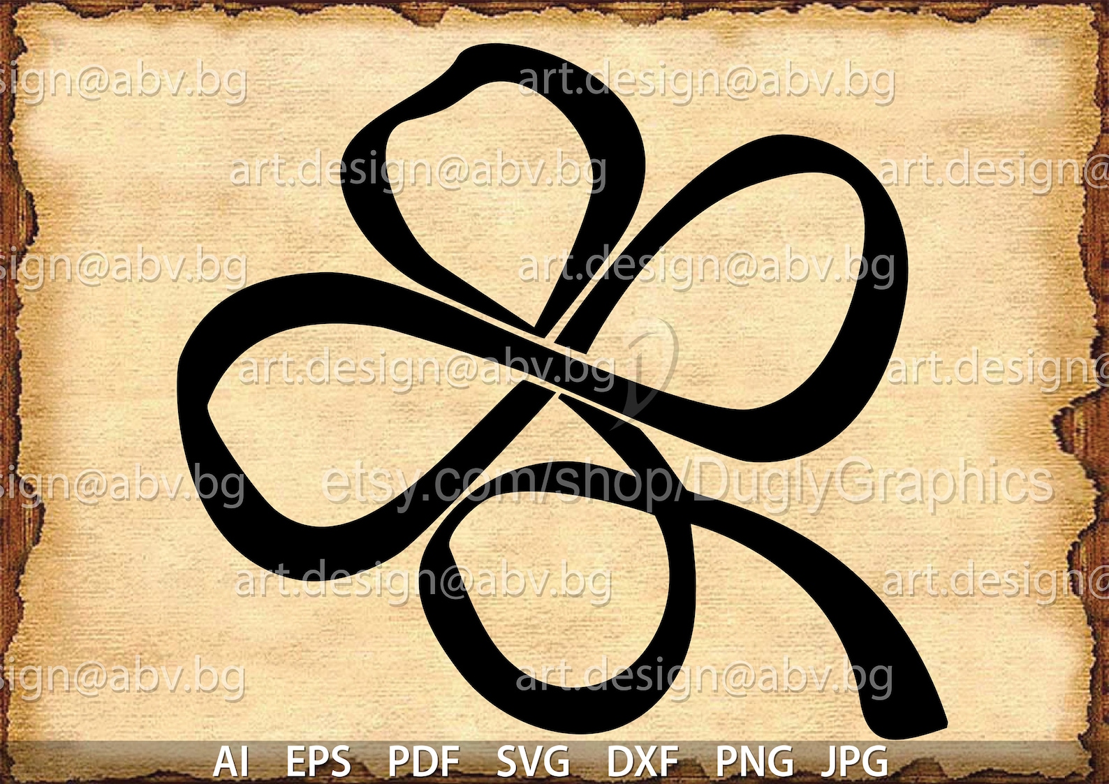 Vector CLOVER Ai Eps SVG Pdf Dxf Png Jpg Download - Etsy