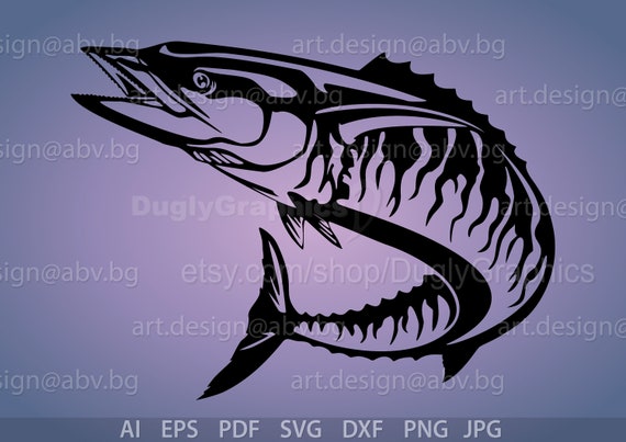 King Mackerel Vector