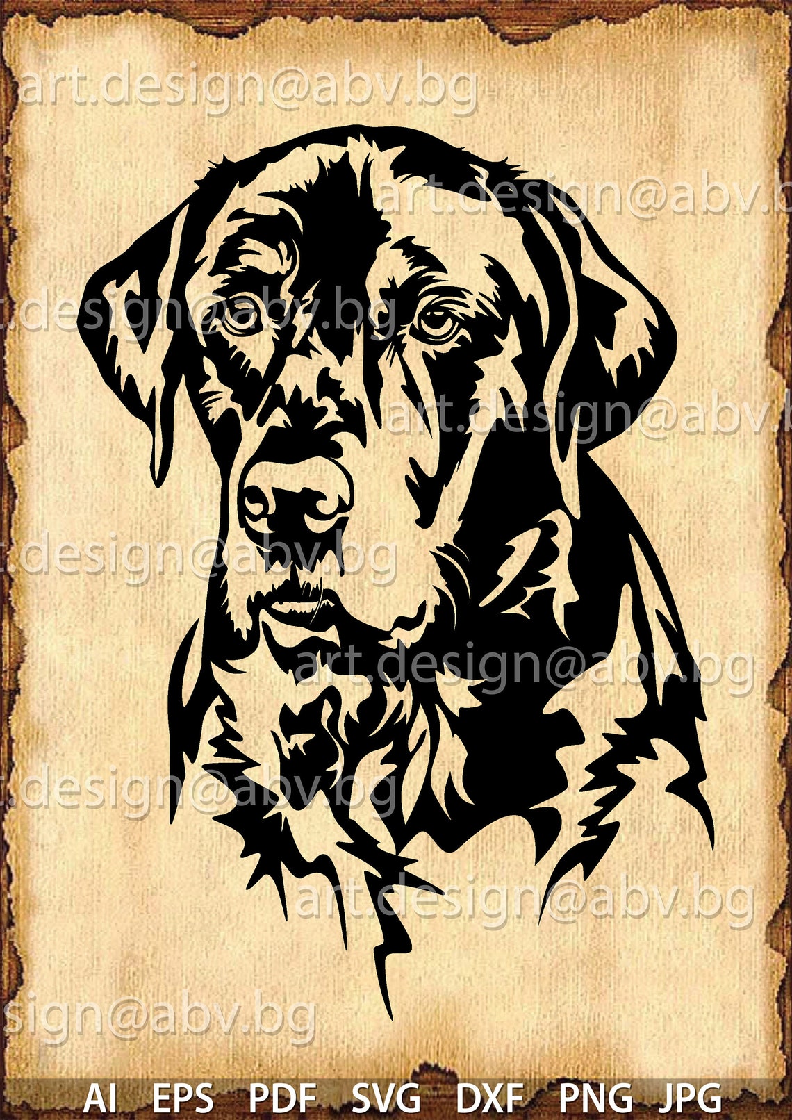 Vector DOG SVG DXF Ai Png Pdf Eps Jpg Download Digital | Etsy