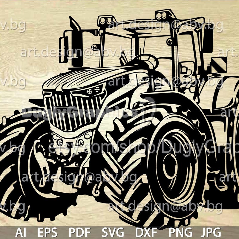 Laser cut traktor fendt - Etsy.de