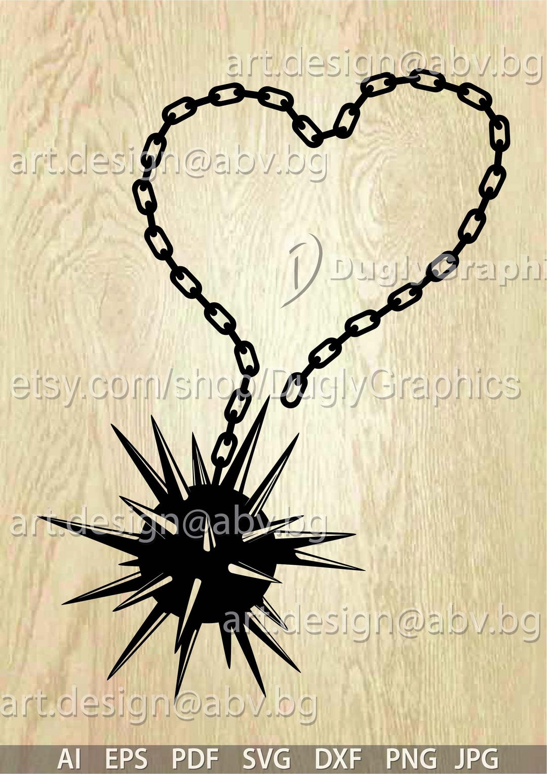 Vector HEART, MACE, Love, AI, Eps, Pdf, Svg, Dxf, Png, Jpg Download ...