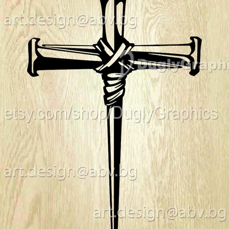 Nail Cross - Etsy