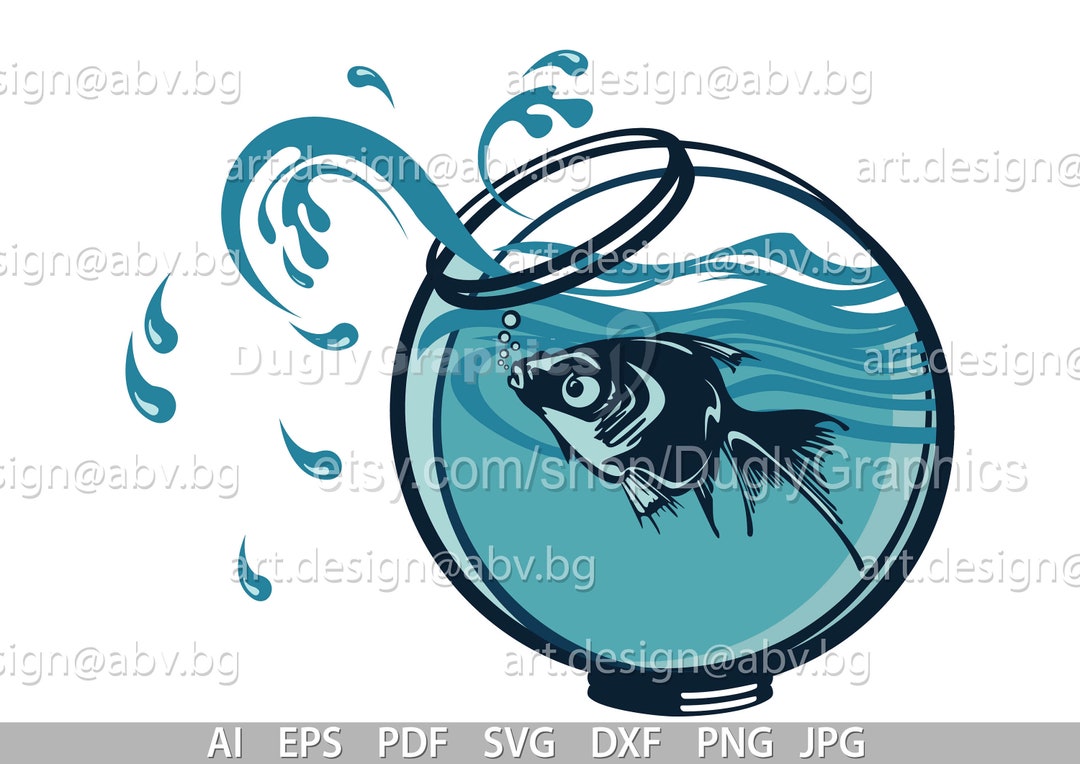 Vector AQUARIUM FISH, Ai, Eps, Png, Pdf, Svg, Dxf, Jpg Download Files ...