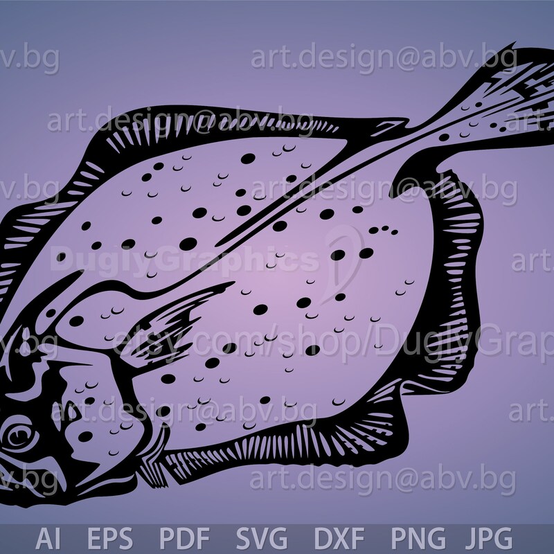 Flounder - Etsy