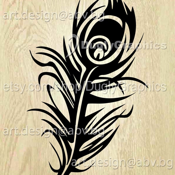 Peacock Feather Svg - Etsy