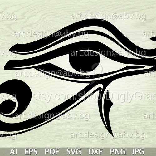 Eye of Horus SVG PNG JPG Digital Download - Etsy