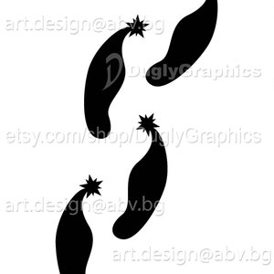 Vector ELF FOOTPRINT, AI, Pdf, Eps, Svg, Dxf, Png, Jpg Download ...