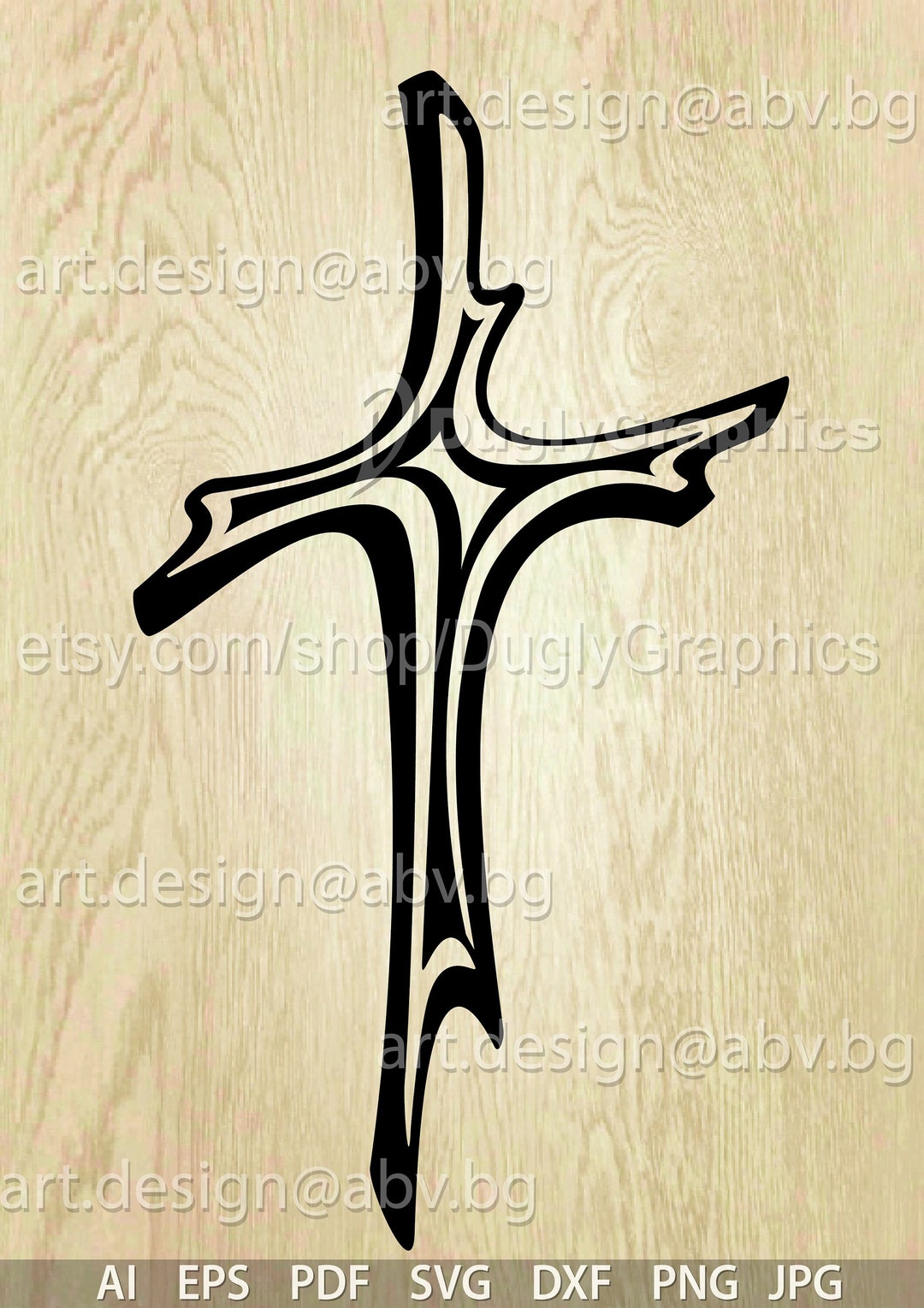 Vector CROSS, SVG, Dxf, AI, Png, Pdf, Eps, Jpg Download, Art - Etsy