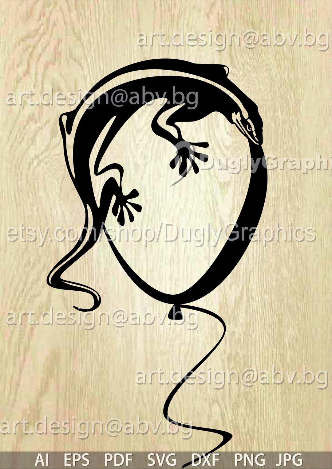 Lizard on Balloon Vector Graphic: Gecko Art (digital Download) - Etsy