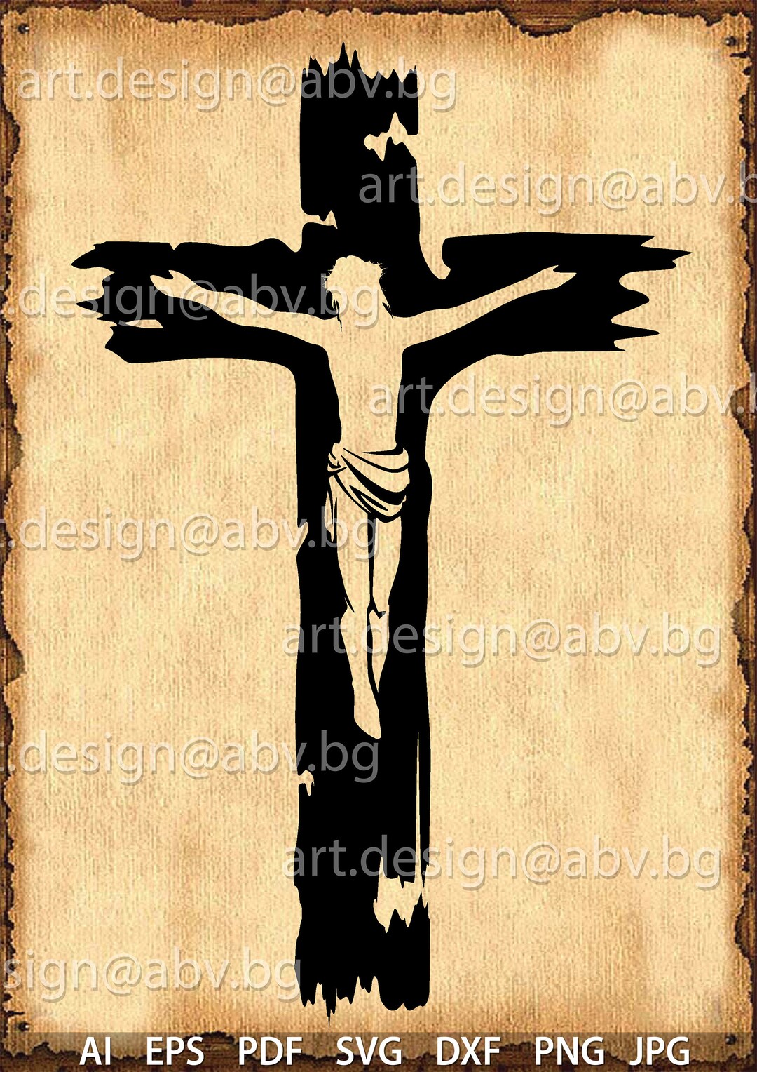 Jesus Cross Vector Art (digital Download) - Etsy