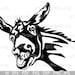 Vector ROARING DONKEY Head, Ai Eps Dxf Svg Pdf Png Jpg Download ...