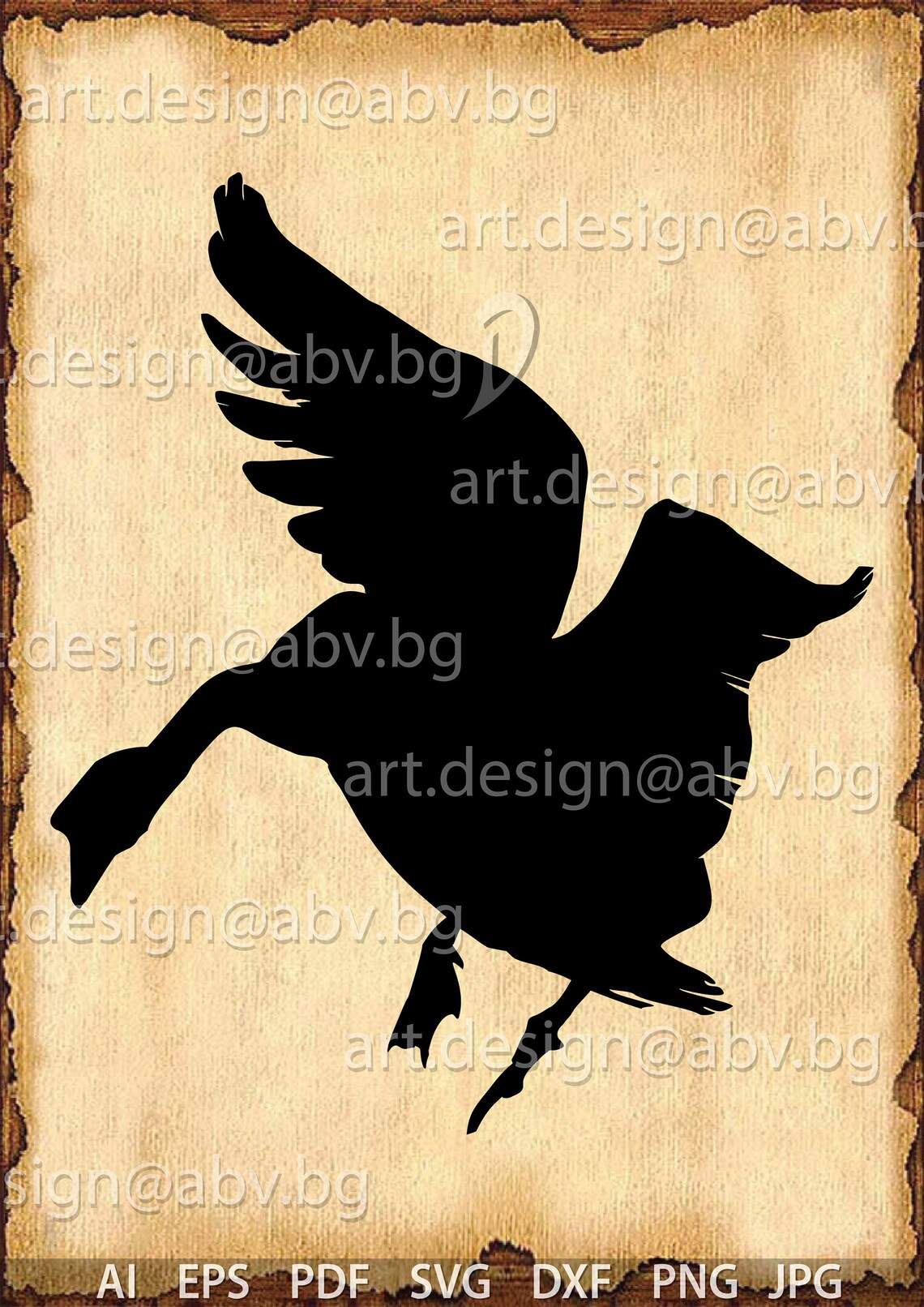 Vector GOOSE AI Eps Pdf Png Svg Dxf Jpg Image Graphic - Etsy