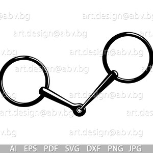 Vector SNAFFLE BIT, Horse, Download, Digital Image, Graphical, AI, Eps ...