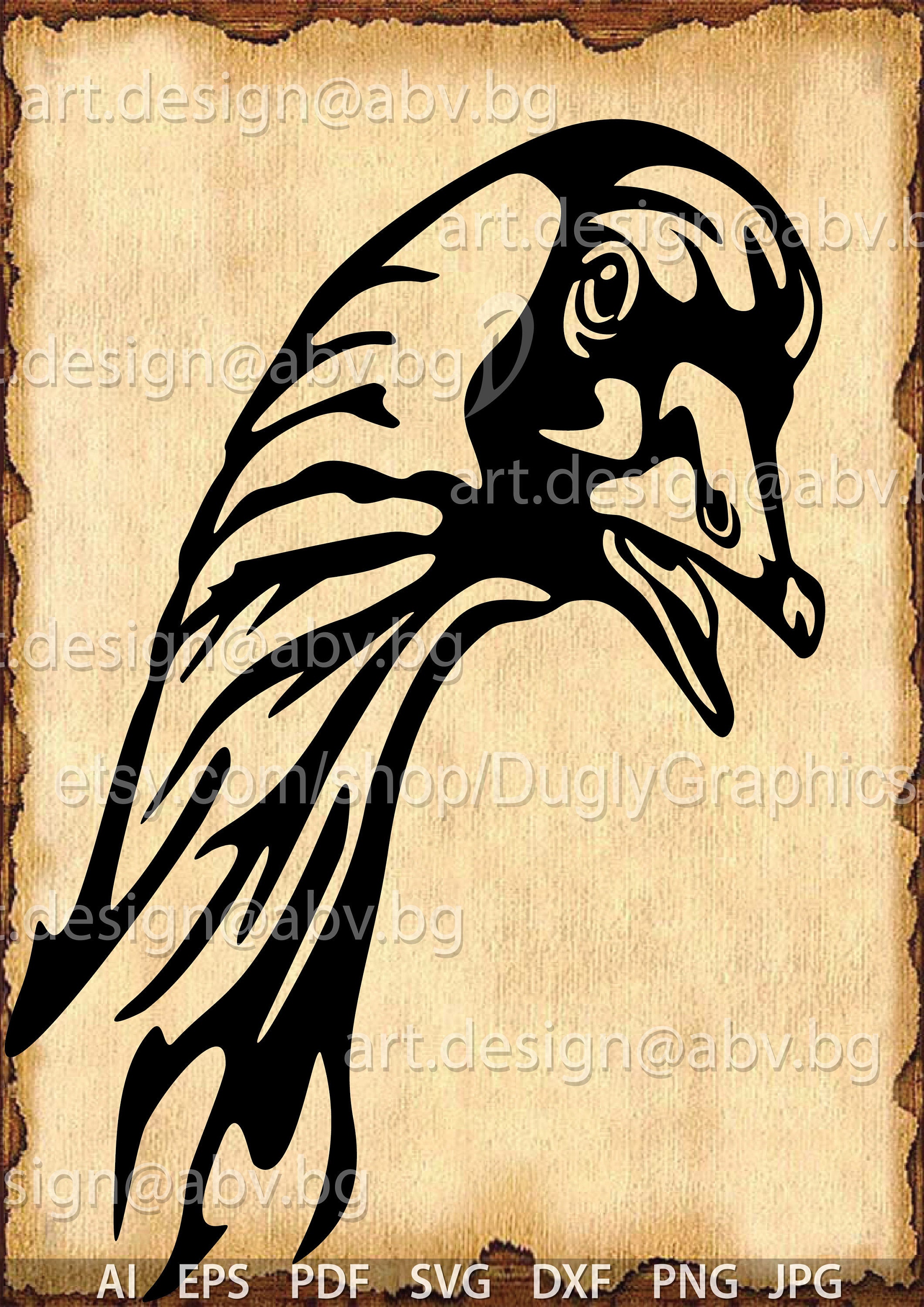 Vector HAWAIIAN GOOSE NENE Head Svg Ai Eps Pdf Png Dxf - Etsy UK
