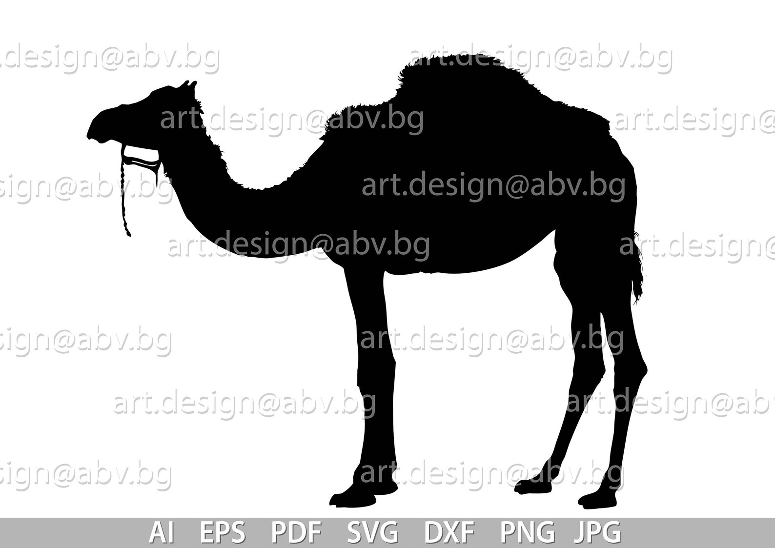 Vector CAMEL AI PNG Eps Pdf Svg Dxf Jpg Download - Etsy